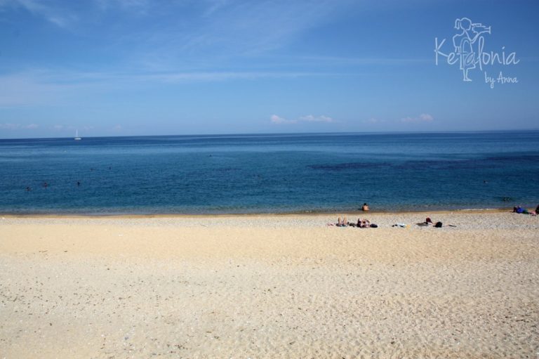 Skala Beach and Village - Kefalonia by Anna