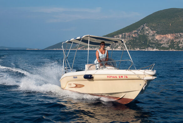 Regina's Boats, Fiskardo - Kefalonia by Anna