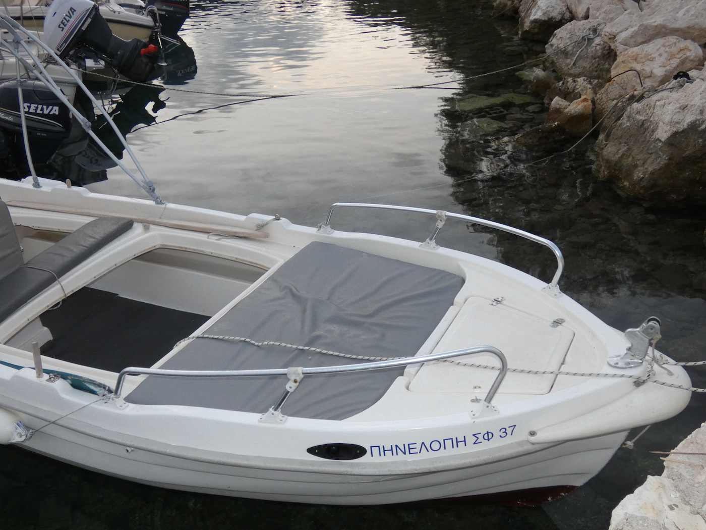 Regina's Boats, Fiskardo - Kefalonia by Anna